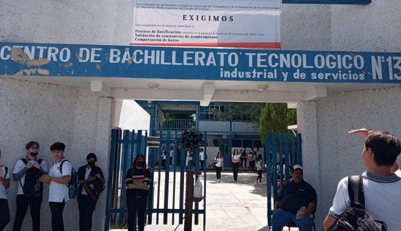 Docentes trabajan bajo protesta en Cbtis 132; exigen basificación ...