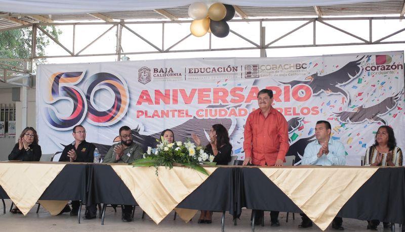Celebra COBACH BC el 50 aniversario del plantel ciudad Morelos ...