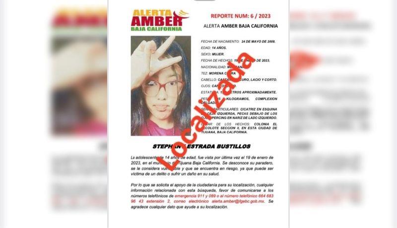 Localiza la FGE a Stephany Estrada Bustillos - Uniradio Informa