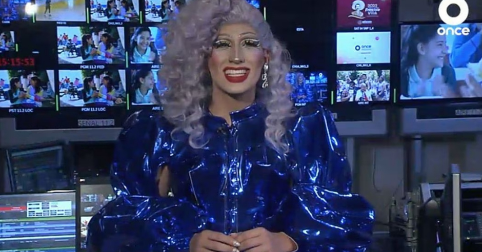 VIDEO: Drag Queen hace historia al presentar noticias - Uniradio Informa
