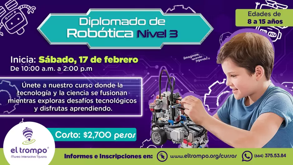 Iniciará diplomado de robótica la temporada educativa 2024 - Uniradio ...