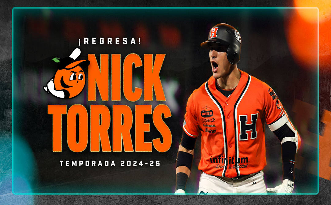 Nick Torres está de regreso con Naranjeros - Uniradio Informa