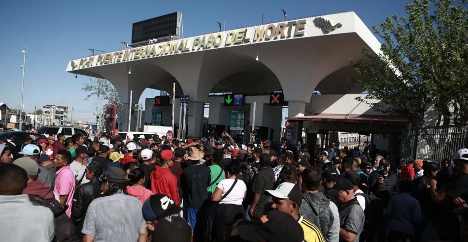 Migrantes se movilizan hacia frontera en Ciudad Juárez por un rumor ...