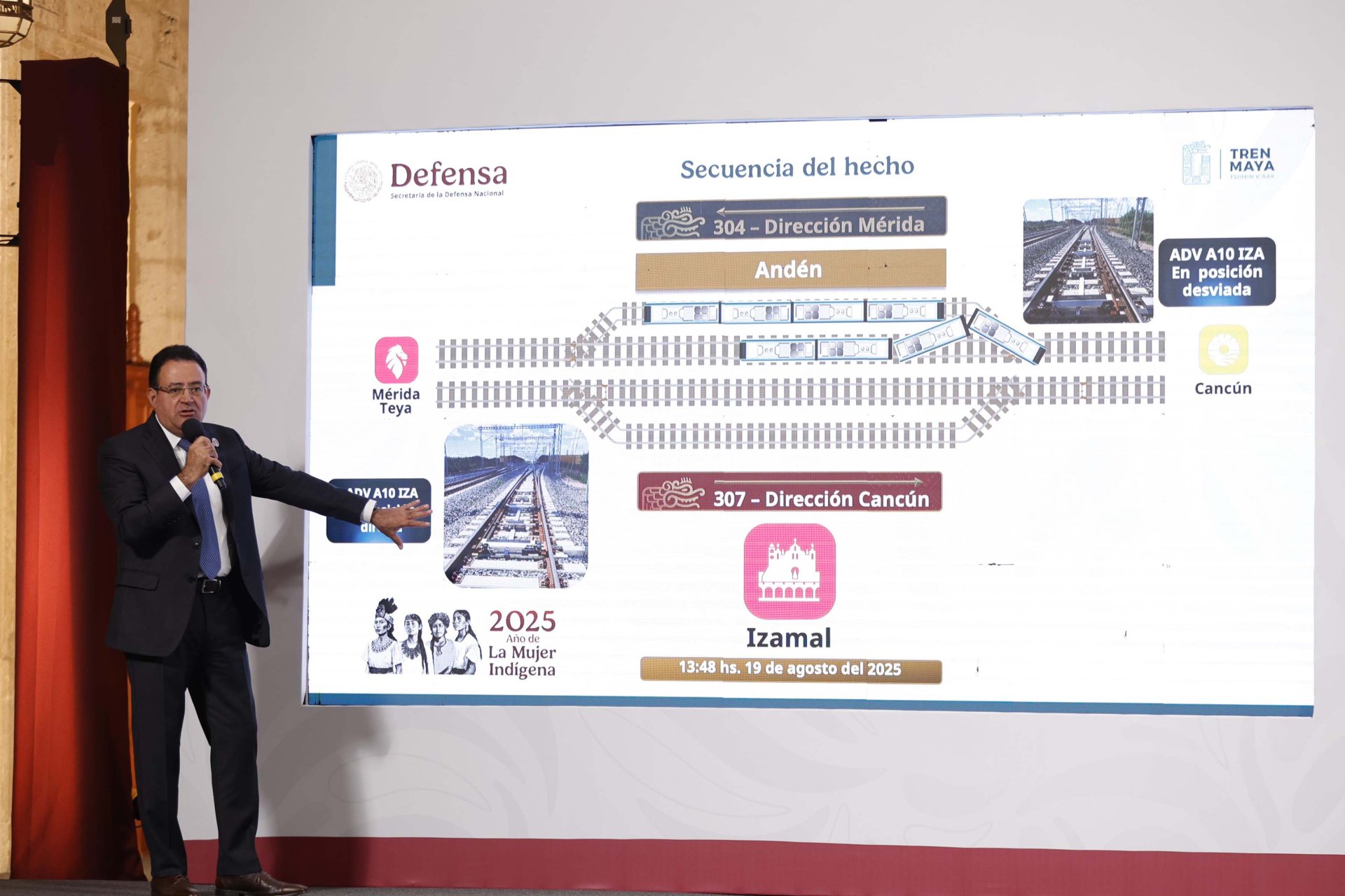 "Anomalía" causó percance de vía del Tren Maya: Lozano Águila ...
