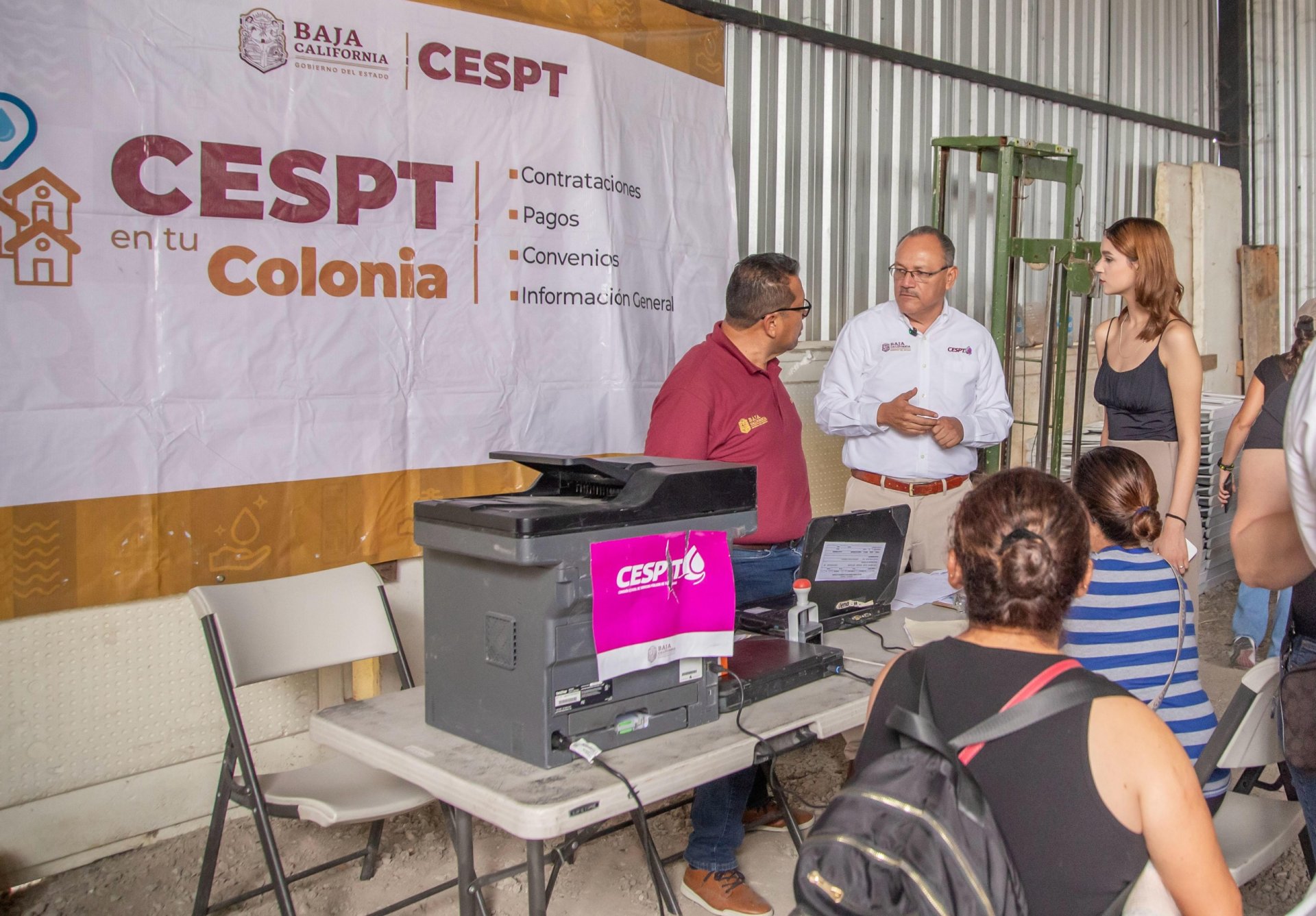 Cespt acerca sus servicios a más de 150 habitantes de colonias de ...