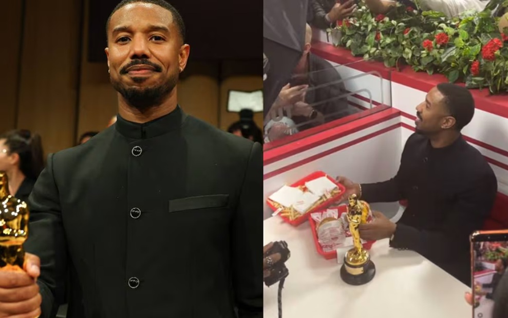 VIDEO De los Oscar a las hamburguesas: así celebró Michael B. Jordan su ...